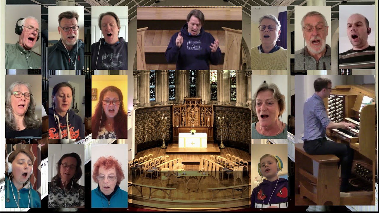 Lord enthroned in heavenly splendour - YouTube