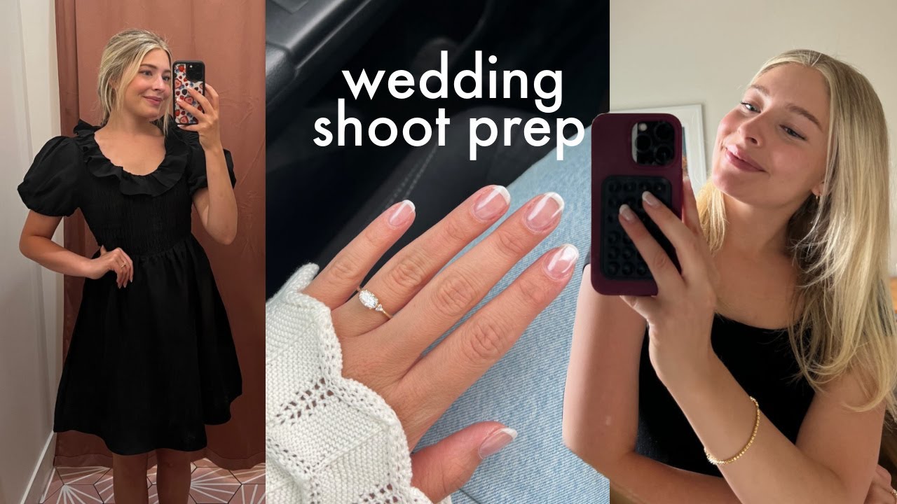weekly vlog: wedding prep, dress shopping, haul! - YouTube