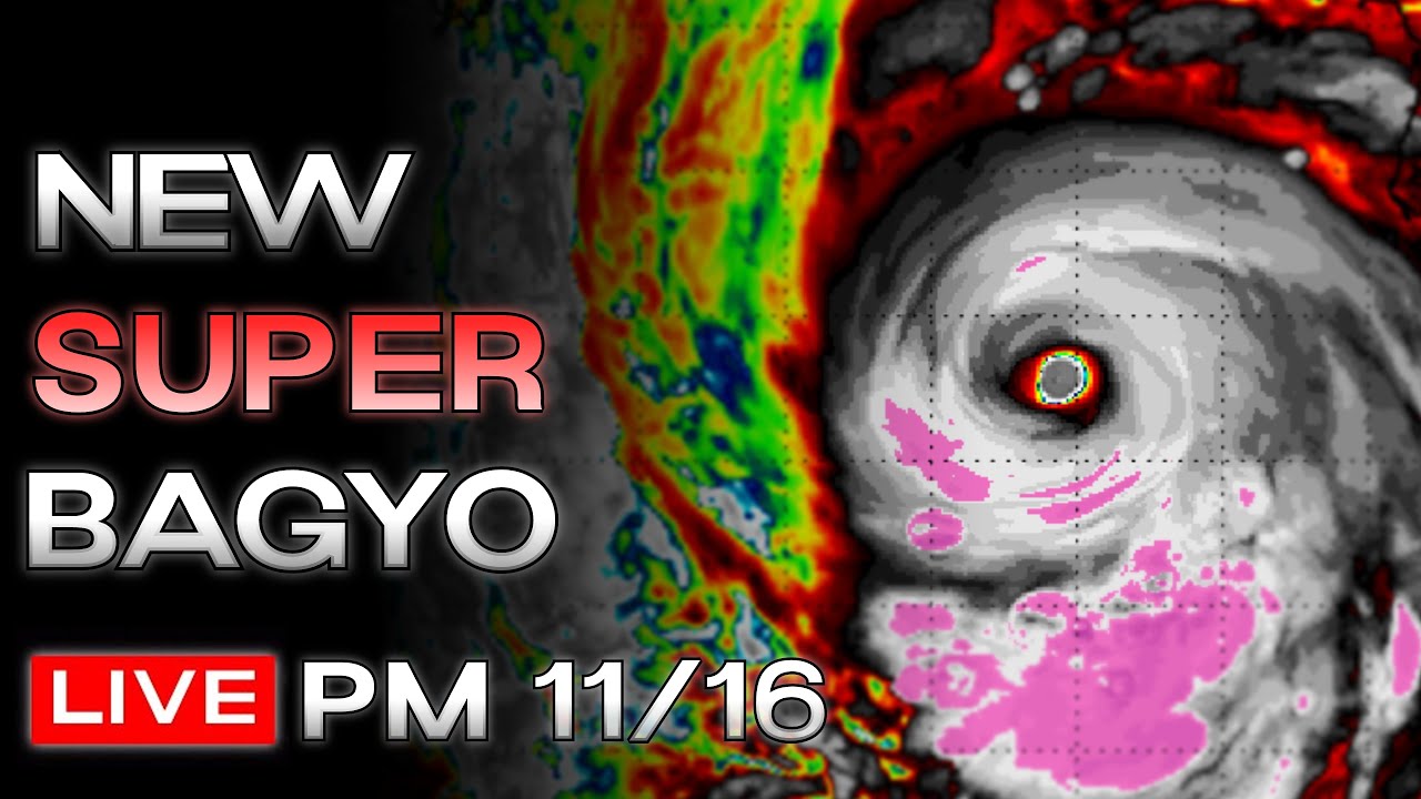 【🔴LIVE Tracker】PEPITO becoming SUPER TYPHOON! Live Philippine Wind ...