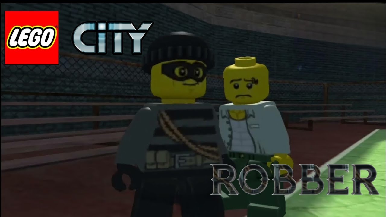 Aku menjadi pemaling handal di lego city rober - YouTube