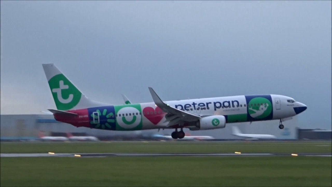 Runway 27 Arrivals at Amsterdam Schiphol Airport - 30th November 2017 ...