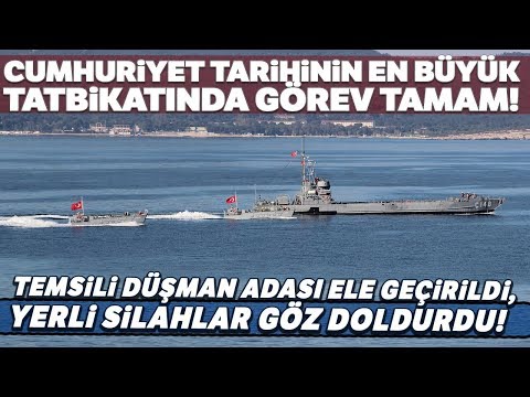 Cumhuriyet Tarihinin En Büyük Tatbİkatı ‘Mavi Vatan-2019’’dan Görev Tamam