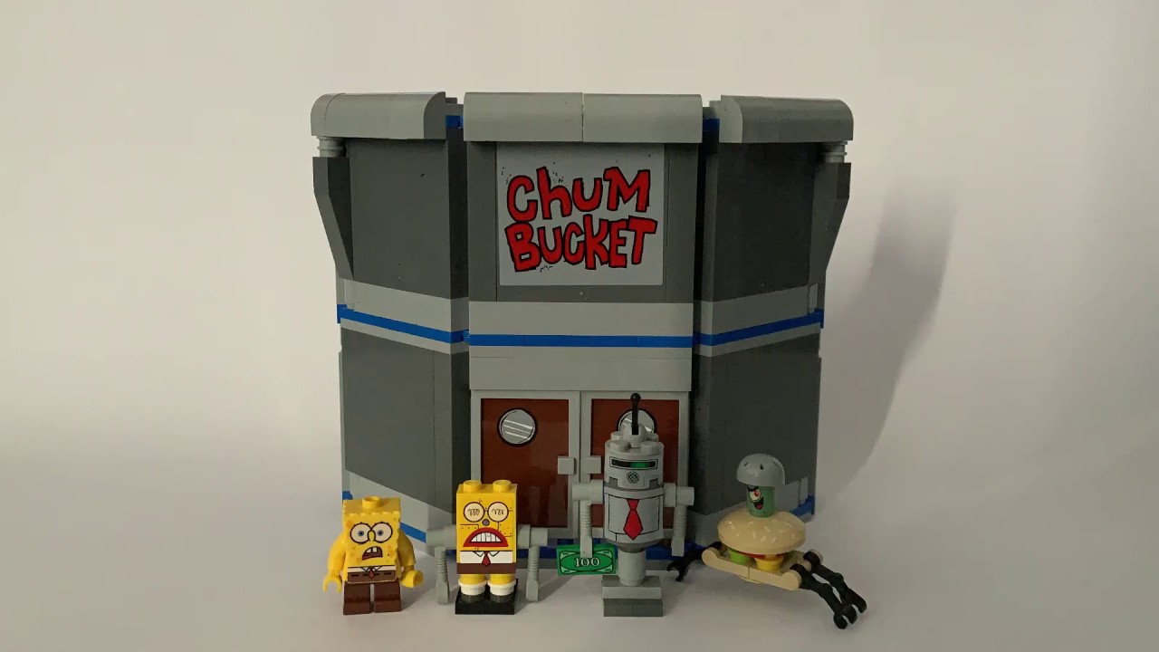 LEGO BOB ESPONJA - Balde de carnada - YouTube