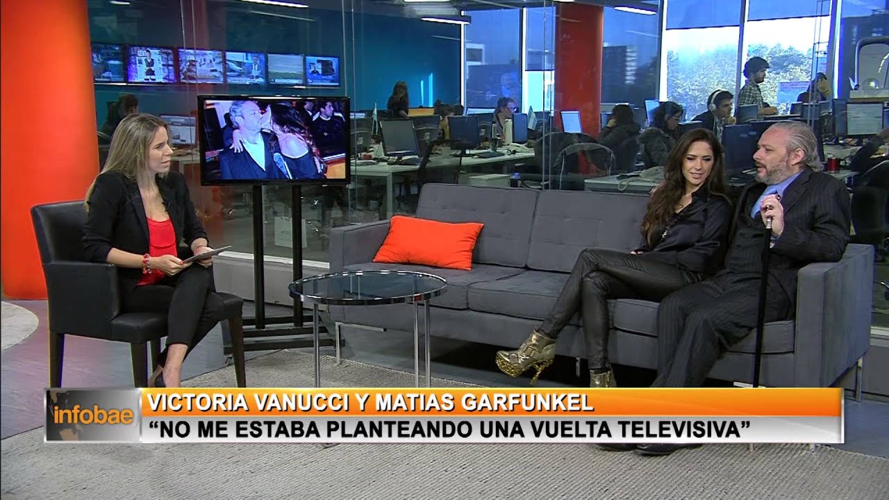 Infobae | Victoria Vanucci y Matías Garfunkel, con Teleshow - Parte 2 ...