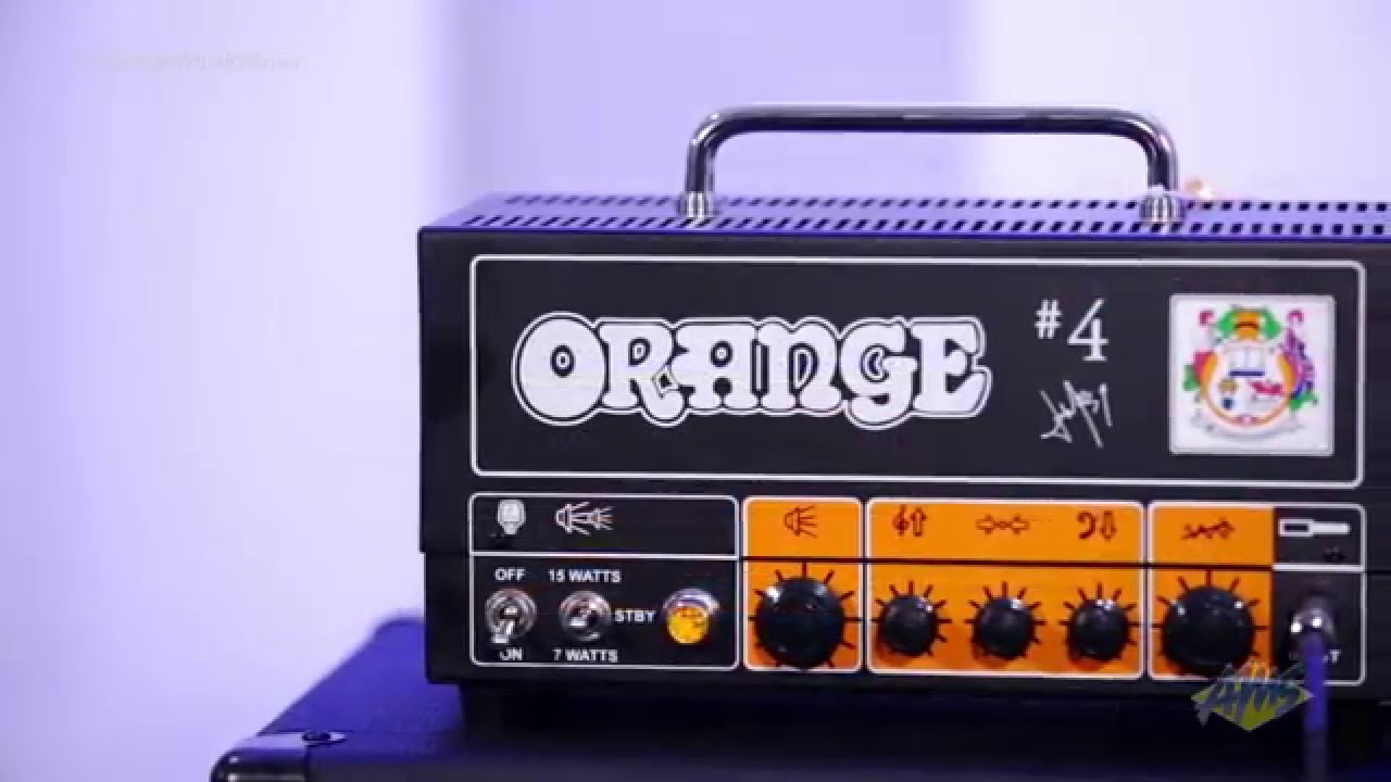 Orange Signature #4 Jim Root Terror Amp Head - Orange OSDJRTH - YouTube