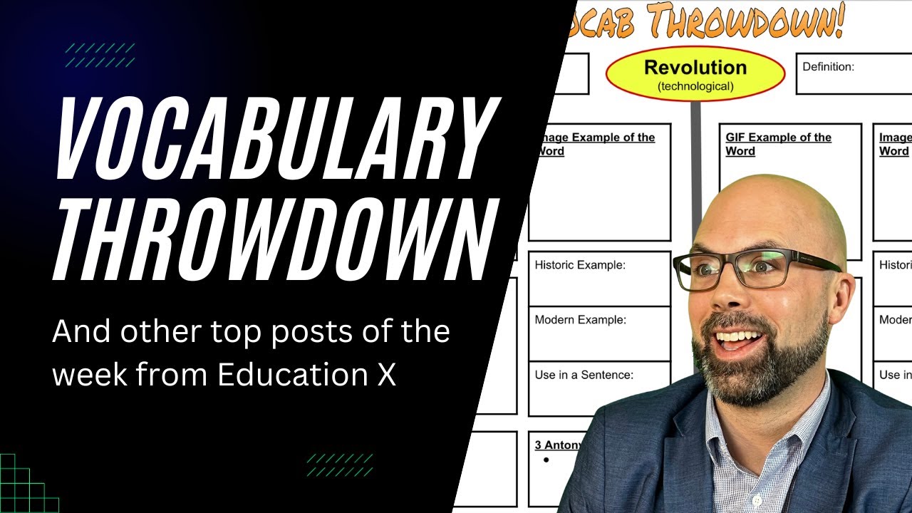 Issue a VOCABULARY THROWDOWN in Your Class (and other top posts from ...