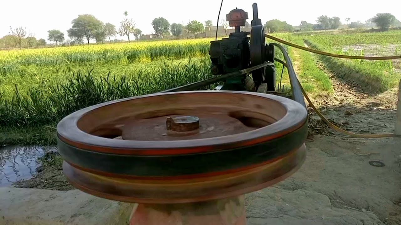 Water Tube Well Machine Working In Village Of Pakistan | Pakistan ...