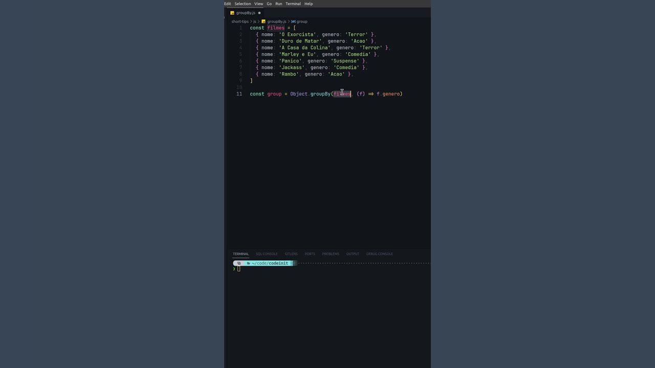 Groupby No Javascript Youtube