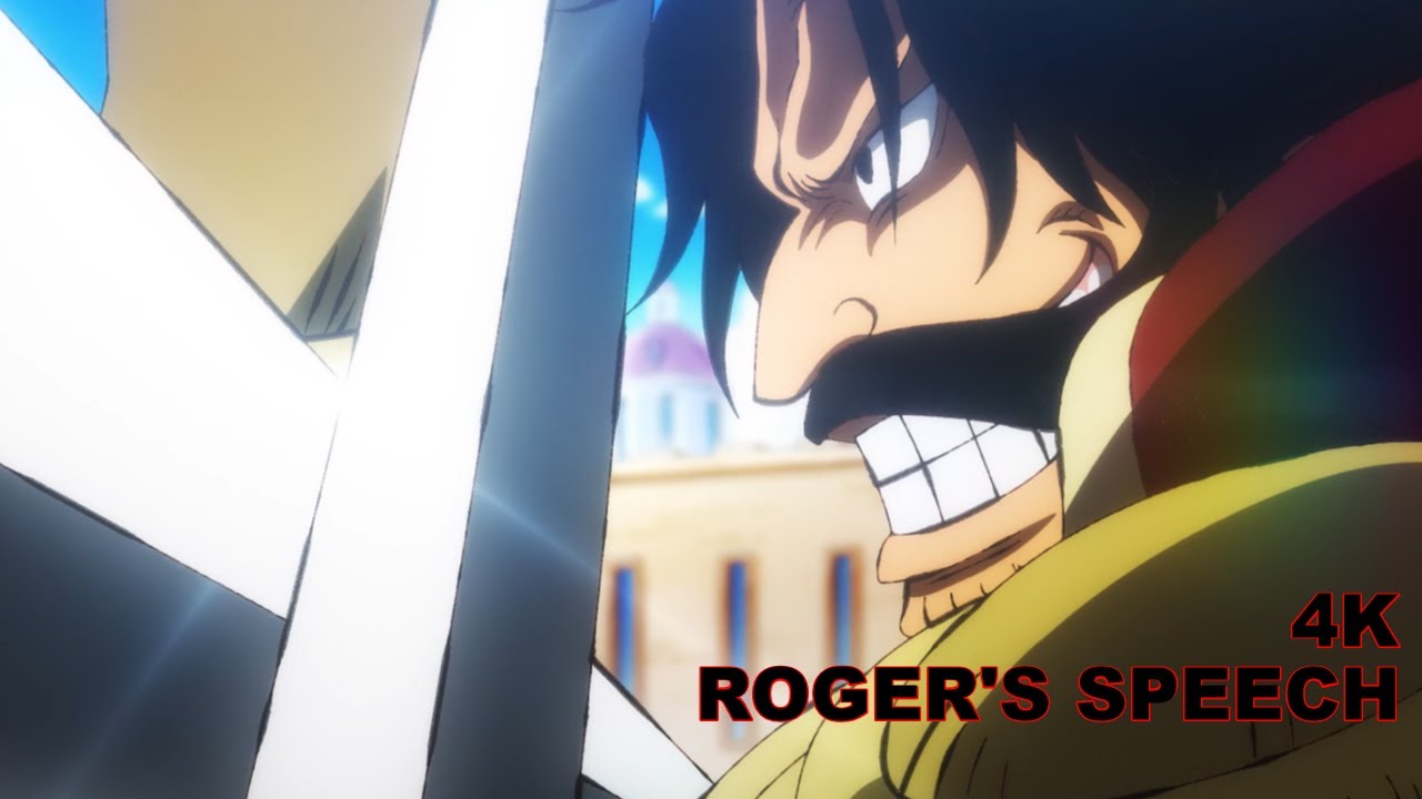 GOL.D.ROGER'S SPEECH 4k - NO SUBTITLES NEEDED! - YouTube