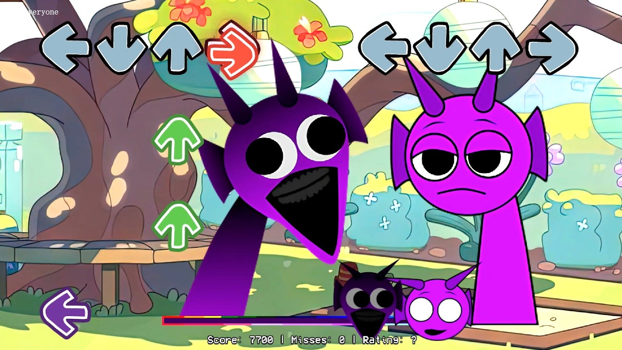 [SWAP] FNF Sprunki All Phases Sings Bluey Can Can | Incredibox Sprunki ...