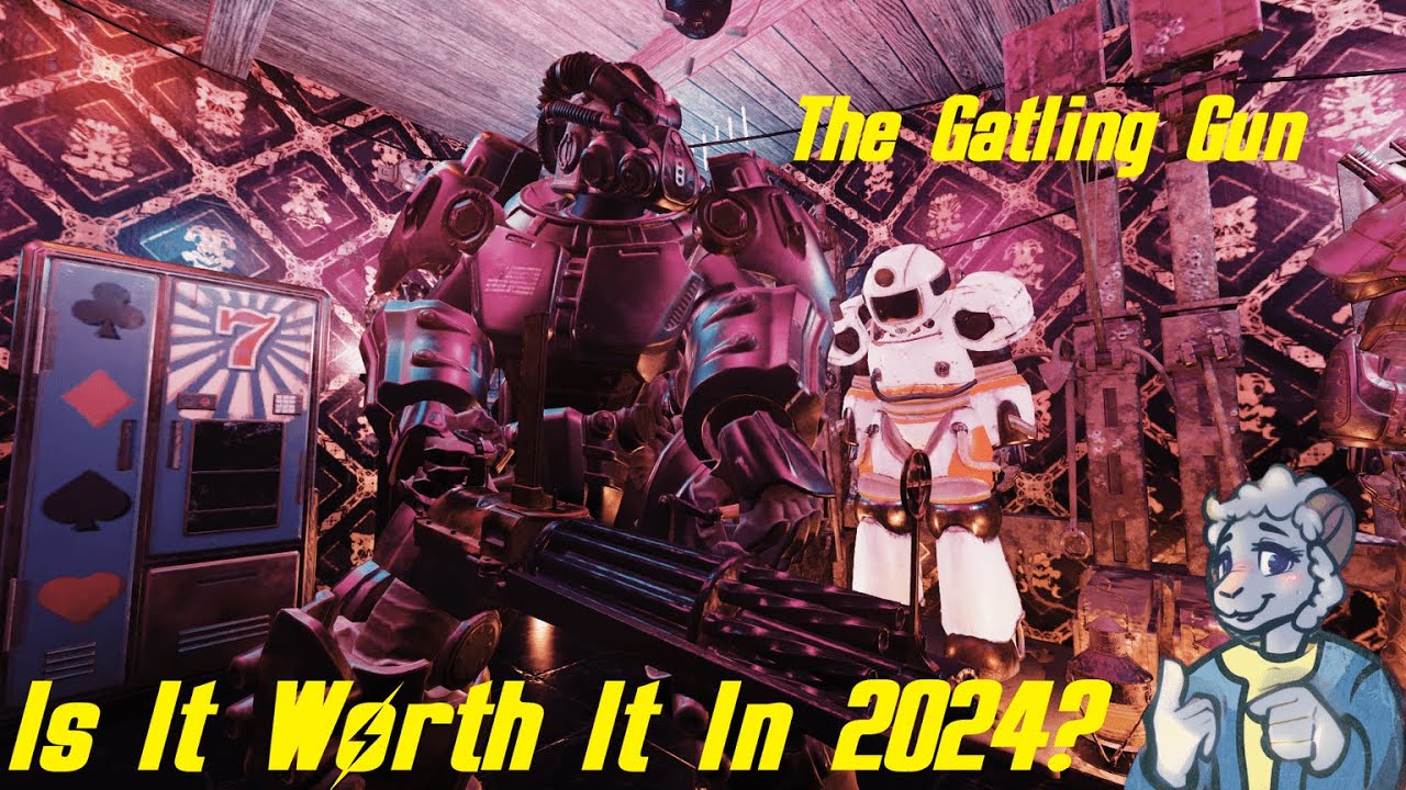 The Gatling Gun - Is It Worth It? - Fallout 76 Weapon Guides - YouTube