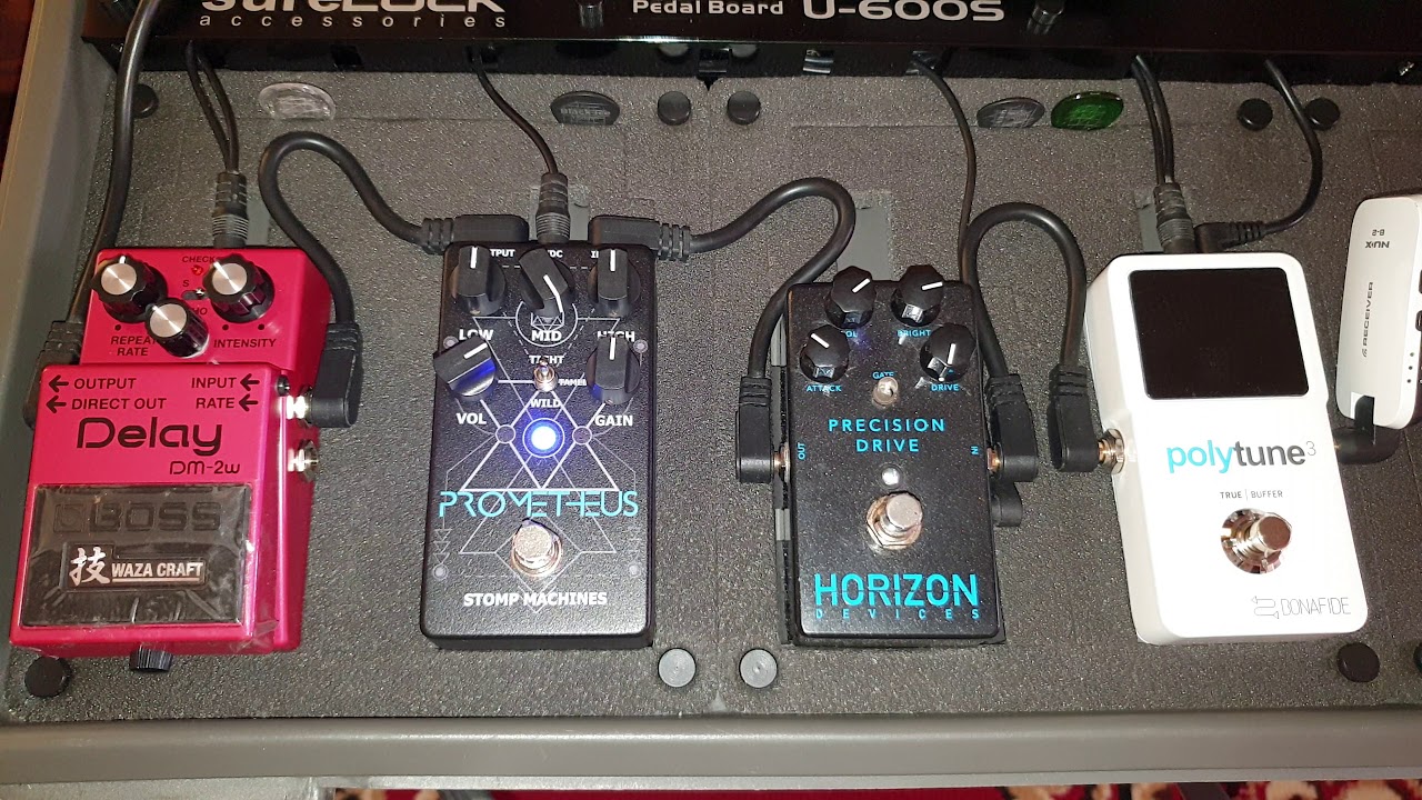 Prometheus Distortion Pedal by Stomp Machines - YouTube