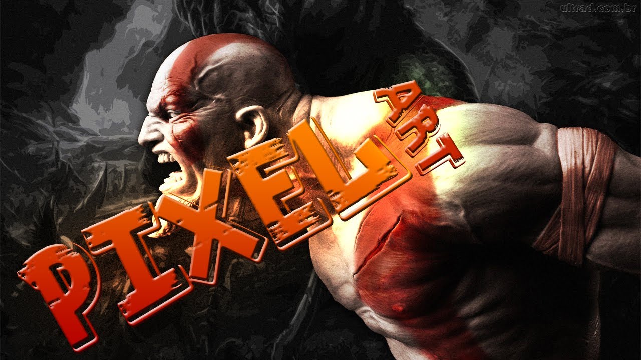 Minecraft Pixel Art: Kratos By N3V3R - YouTube