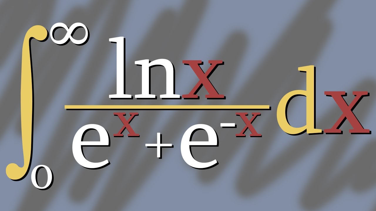 Its result is exactly the result of a different integral - YouTube