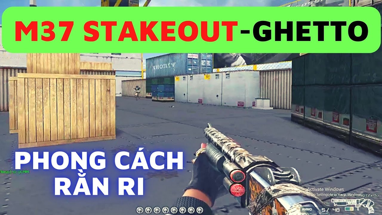 Bình luận CF - M37 Stakeout-Ghetto Crossfire | Shotgun đẹp nhất CF - YouTube