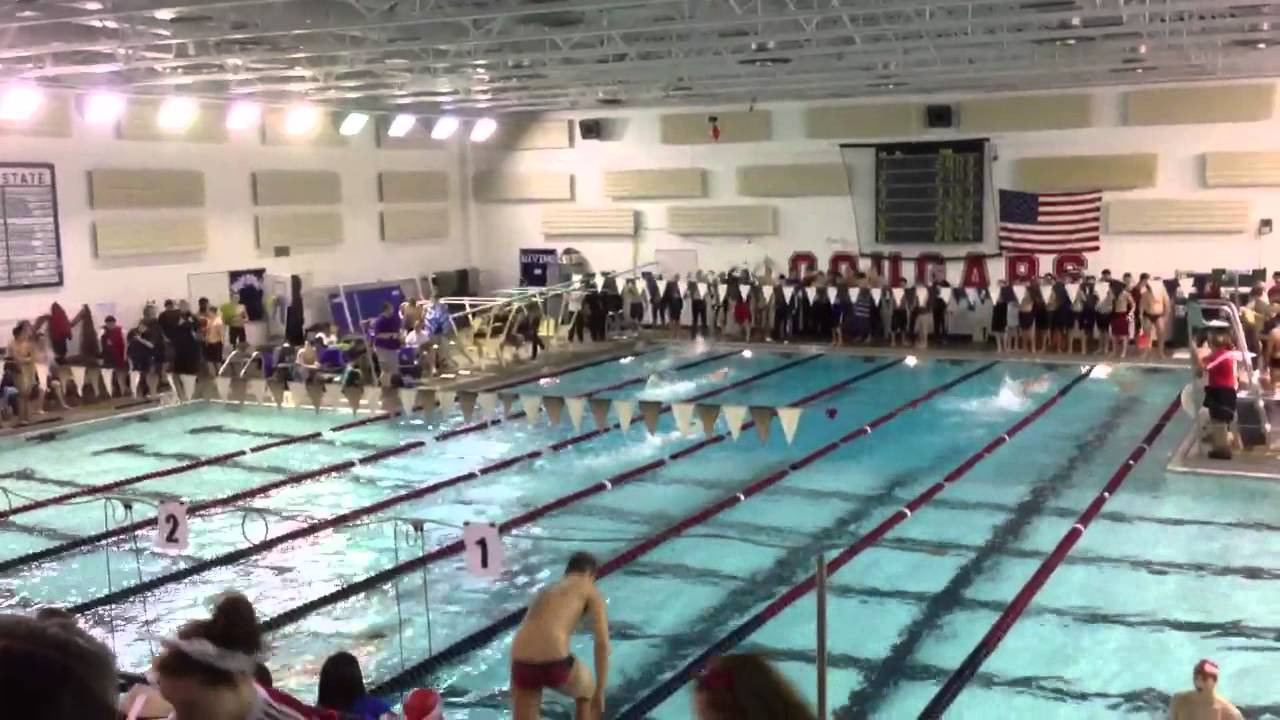 Alex Shozda 4x100 Free Style Relay - YouTube