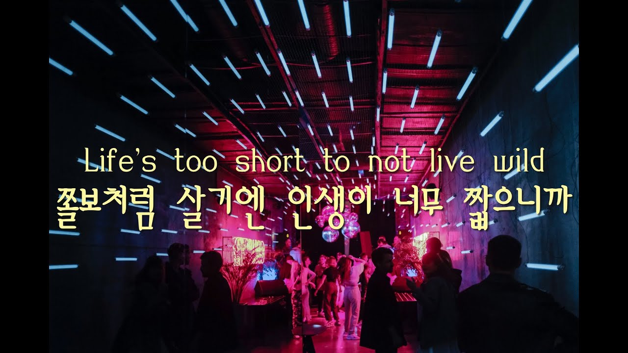 "인생 짧다, 거칠고 신나게 살지 않기엔" Wild - Monogem [노래추천/가사/해석] - YouTube