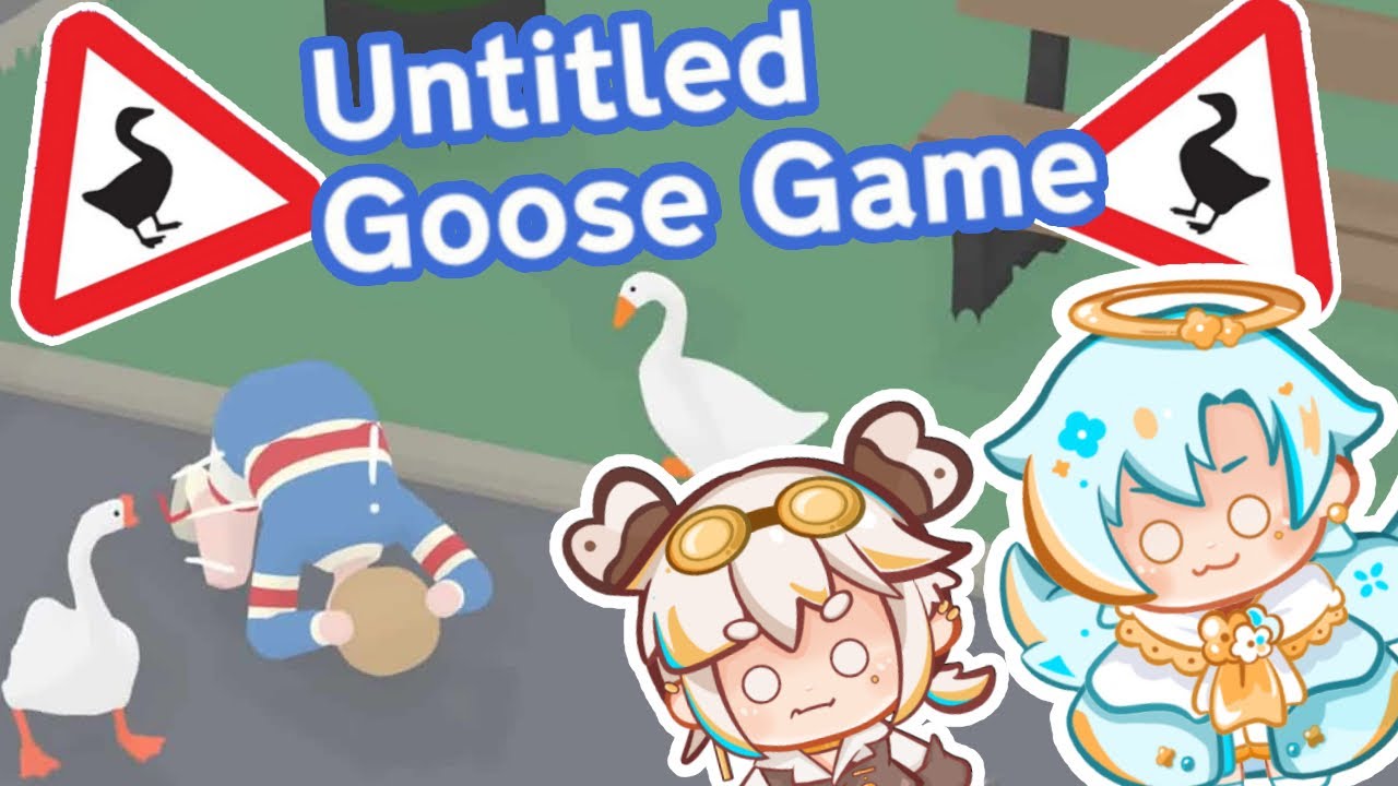 [Untitled Goose Game] DOUBLE TROUBLE ! Two little birds chaotic ...