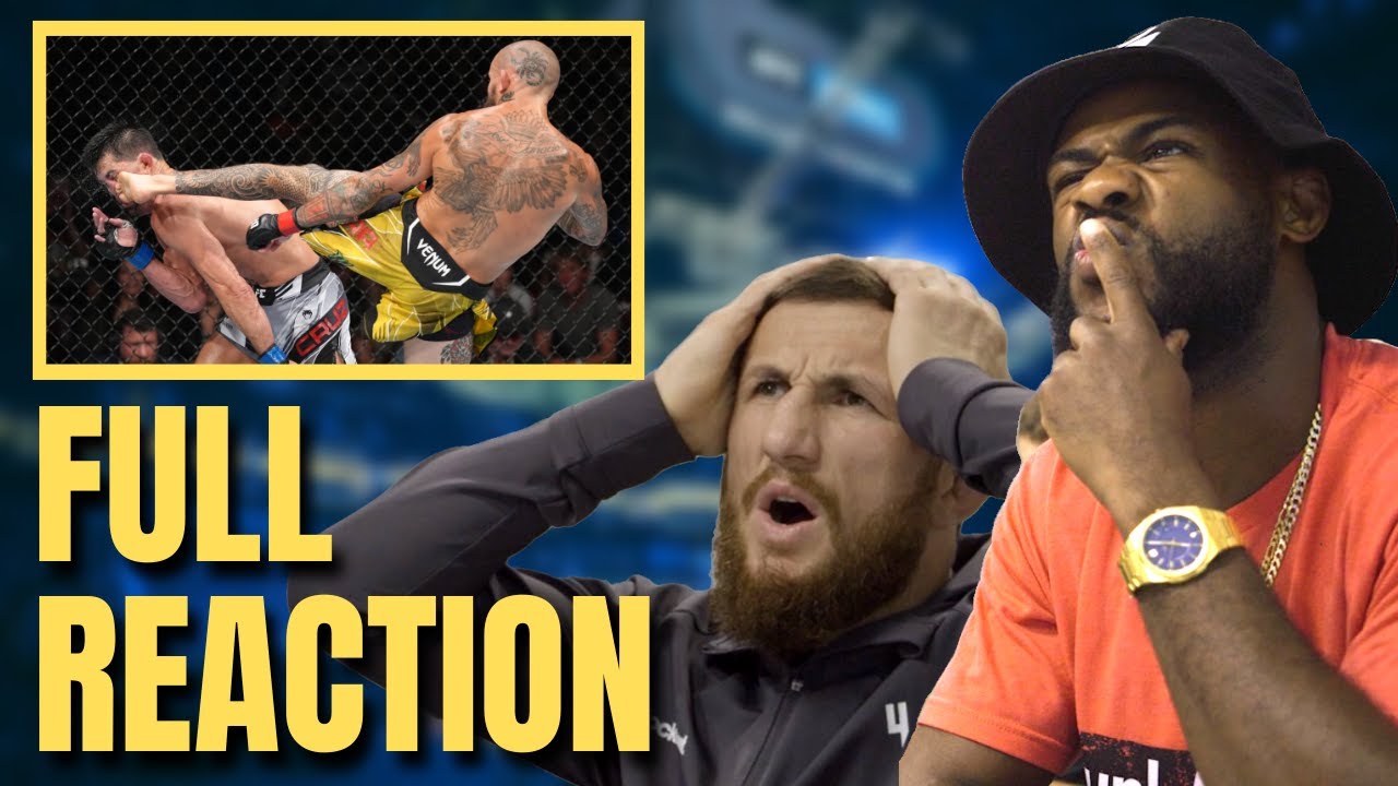 Aljo And Merab React to Chito Vera's VICIOUS KO | UFC San Diego - YouTube