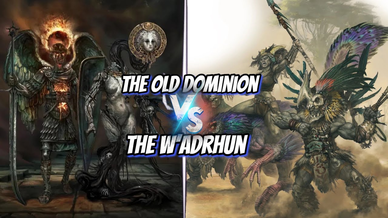 2000 Points - The Old Dominion vs The W’adrhun in Conquest Last ...