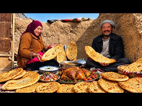 Warm traditional bread, a simple life, and the love of a lonely couple. ❤️🔥