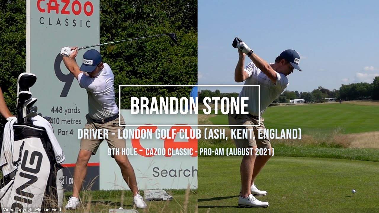 Brandon Stone Golf Swing Driver (DTL & FO views) London Golf Club (Ash ...