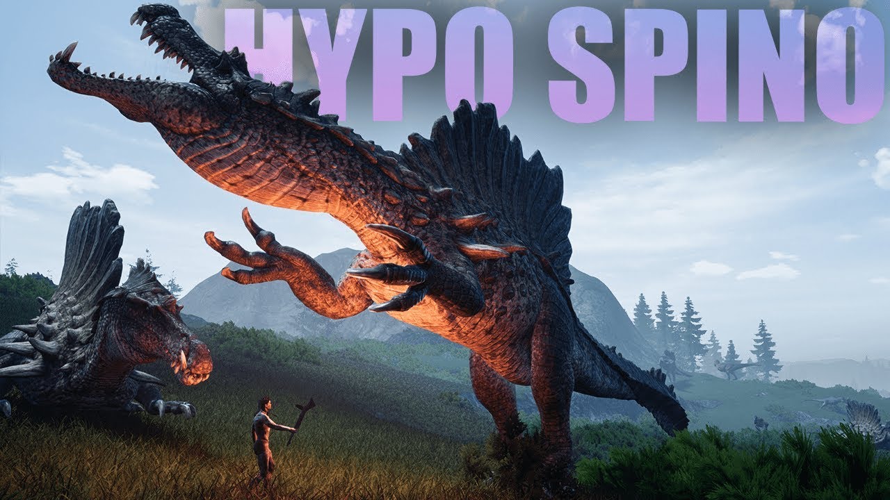 The Isle - Playing as the HYPO SPINO, HYPERENDOCRIN, SPINO VS HYPO REX ...