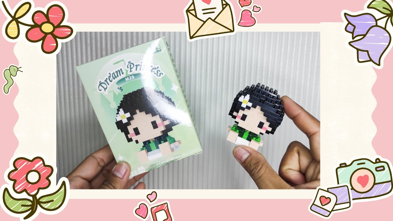 LET'S BUILD NANO BRICKS CHARACTER : PRINCESS MULAN - YouTube