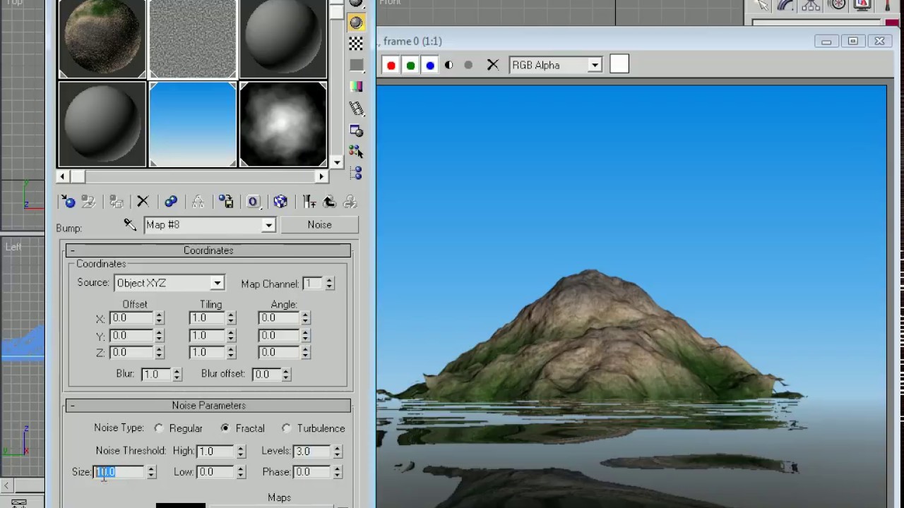 Part 07 | Create a Mountain | 3Ds max for Beginners - YouTube