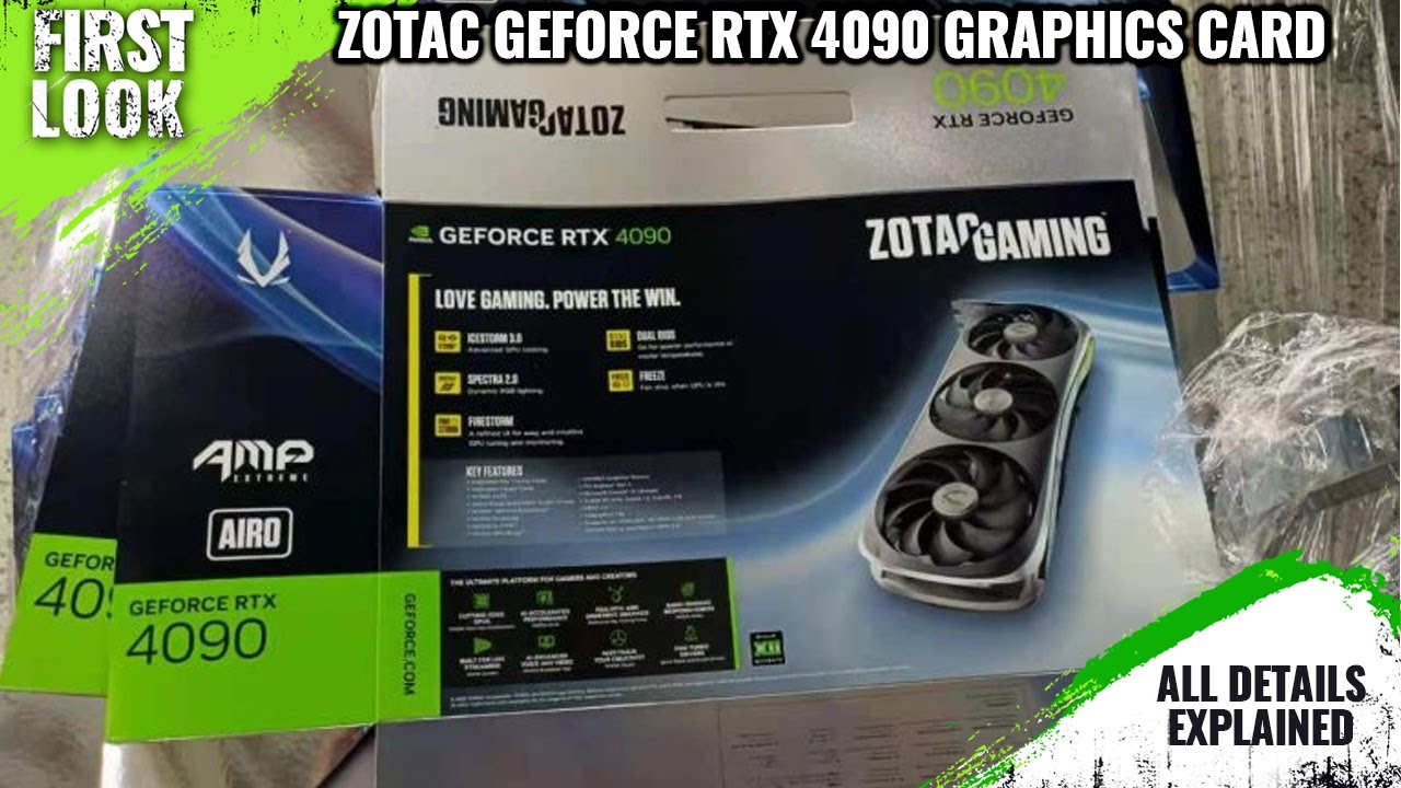 ZOTAC GeForce RTX 4090 AMP Extreme AIRO Graphics Card Leaked ...