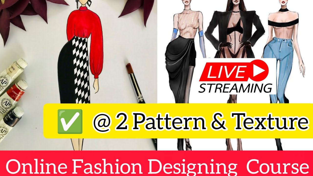 { PART - 2 ] DIPLOMA IN FASHION DESIGN 19 BATCH II ONLINE CLASS AT HOME ...