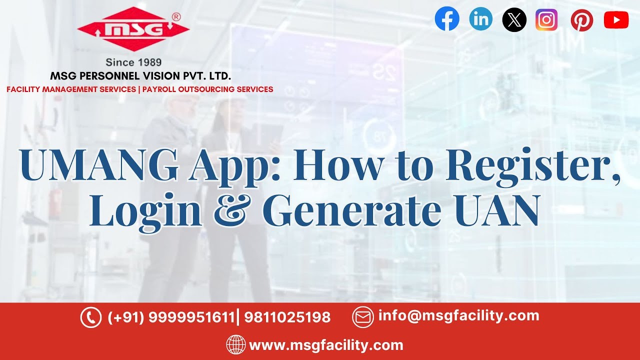 UMANG App: How to Register, Login & Generate UAN - YouTube