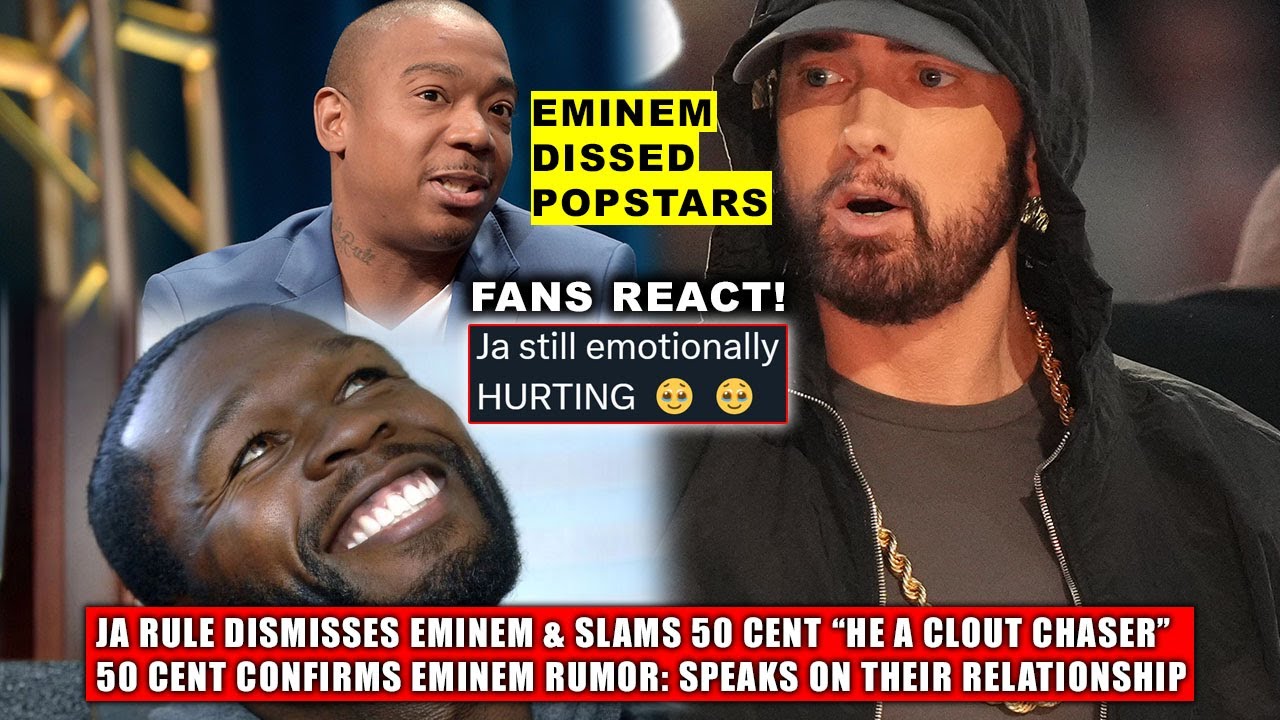 Ja Rule And Eminem Eminem Beefs: Feuds With Mariah Carey, MGK & More
