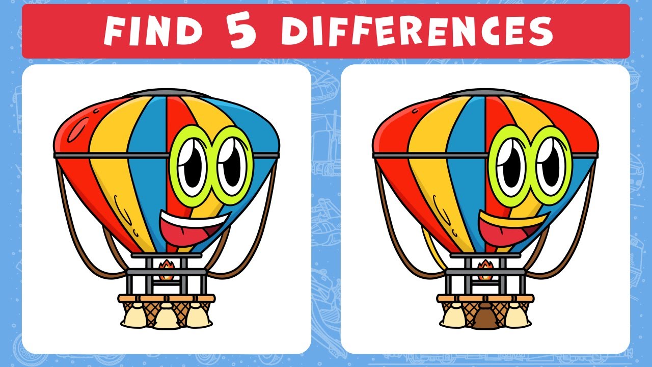 【Find the Difference】- Can you spot all the differences? - Vehicles 1 ...