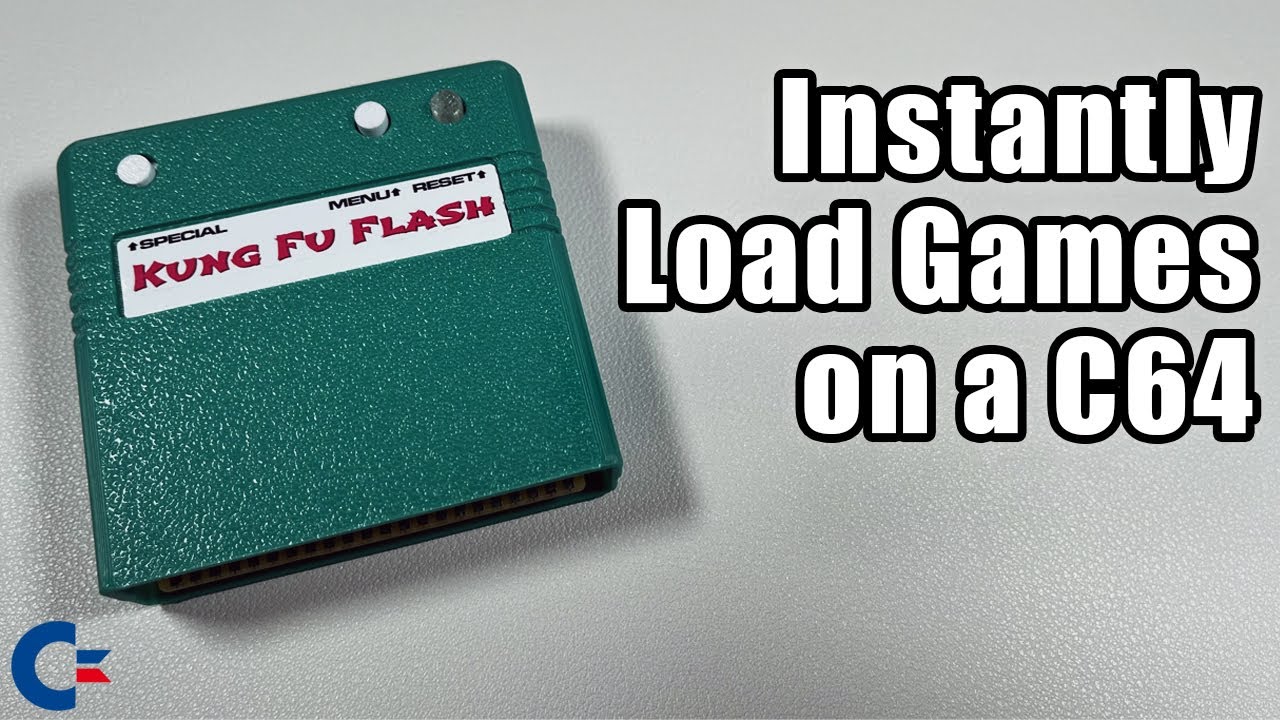Instantly load games on the C64 with the Kung Fu Flash Cartridge | # ...