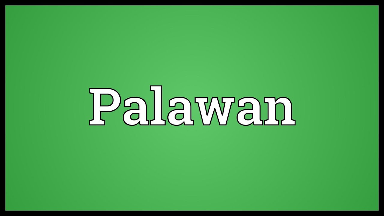 Palawan Meaning - YouTube