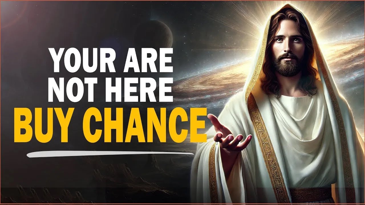 GOD SAYS👉 YOU ARE NOT HERE BY CHANCE | God Message Today |Gods Message ...