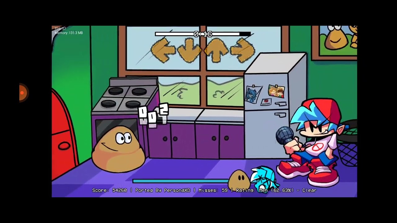 juego fnf vs pou v2 y habra parte 2 - YouTube