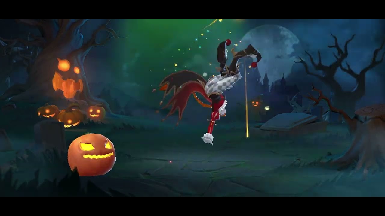 Review Skin Halloween Karrie Jester - YouTube