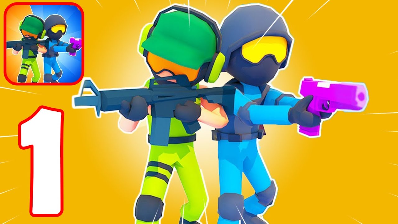 IDLE ZOMBIE DEFENSE : Walkthrough Gameplay Part 1 - Tutorial Levels 1 ...