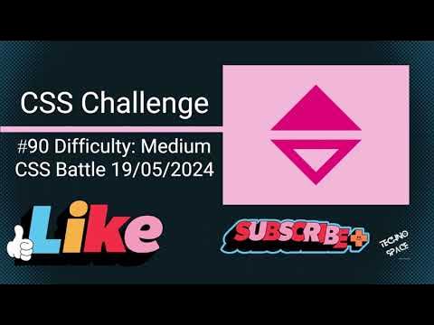 CSS Challenge #90 | CSSBattle- 19/5/2024|Elevator Button Layout|#csschallenge #cssbattle # ...