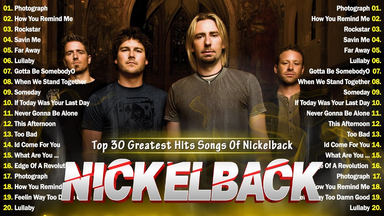 Best Songs Nickelback Full Album 2024 💥💥 Nickelback Greatest Hits ...