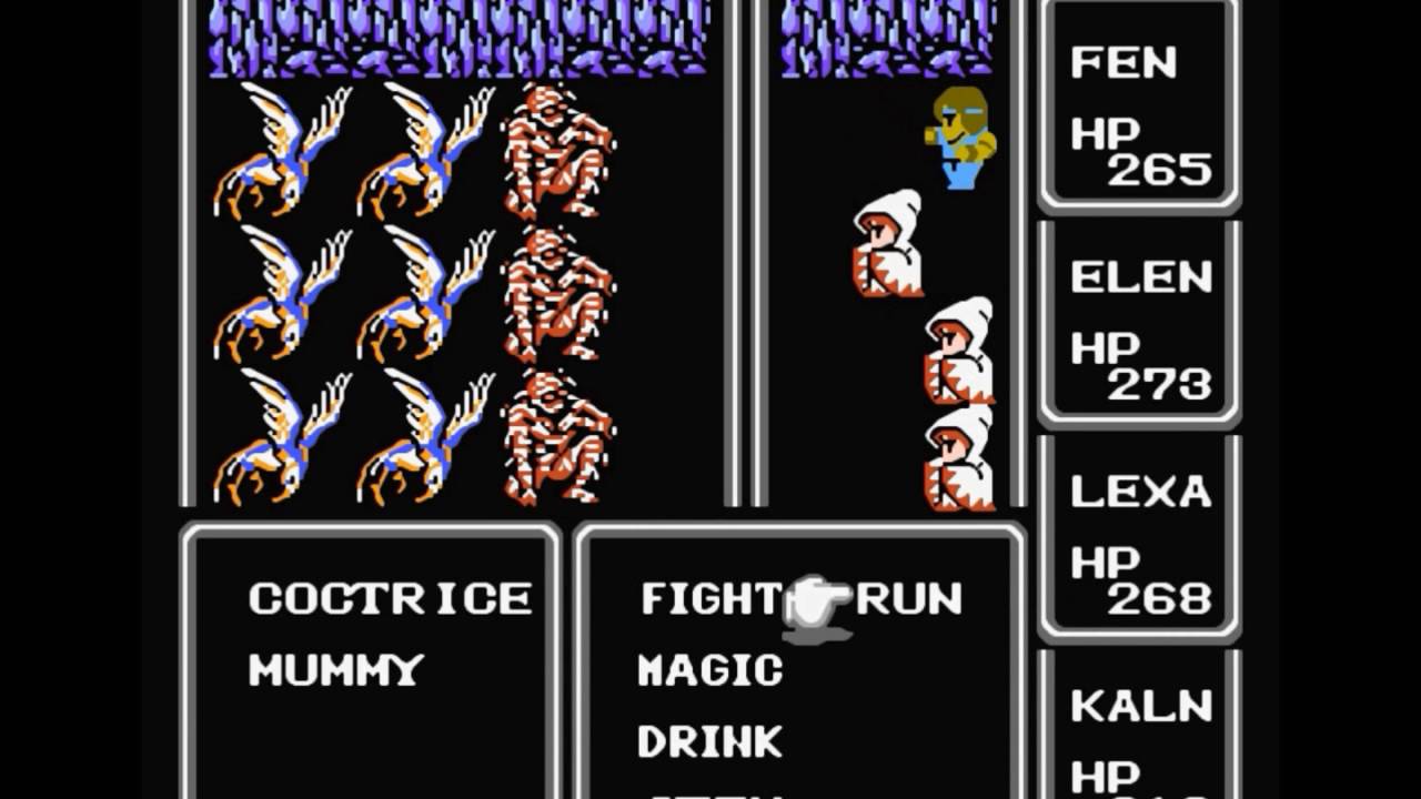 FF1 (No Commentary) Part V - Ice Cave - YouTube