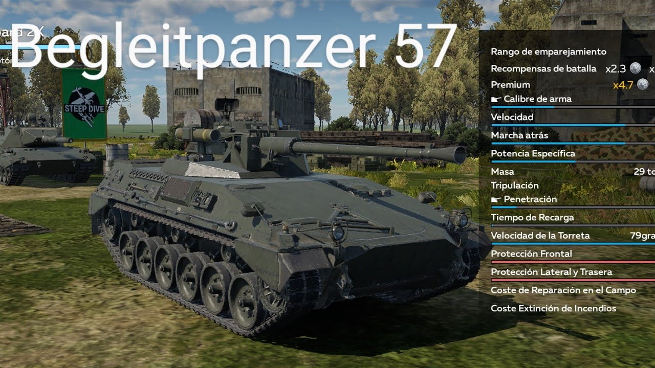Begleitpanzer 57 🇩🇪 - 9 Kills - Un Pequeñín Muy Travieso - War Thunder ...