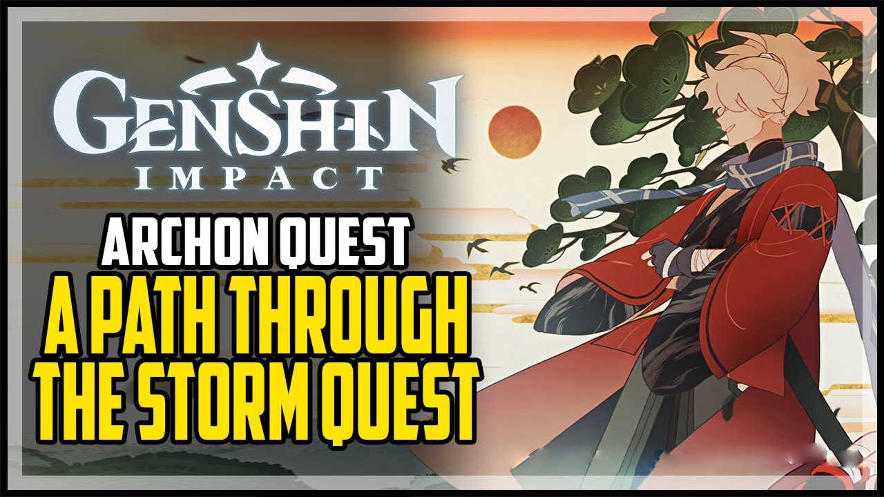 A Path Through The Storm Genshin Impact - YouTube