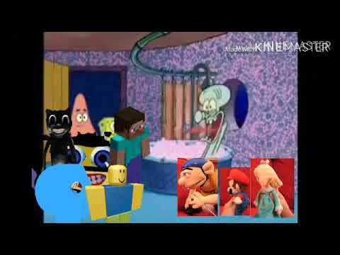 Spongebob And Patrick Drop By Squidward’s House Add Round 2 - YouTube