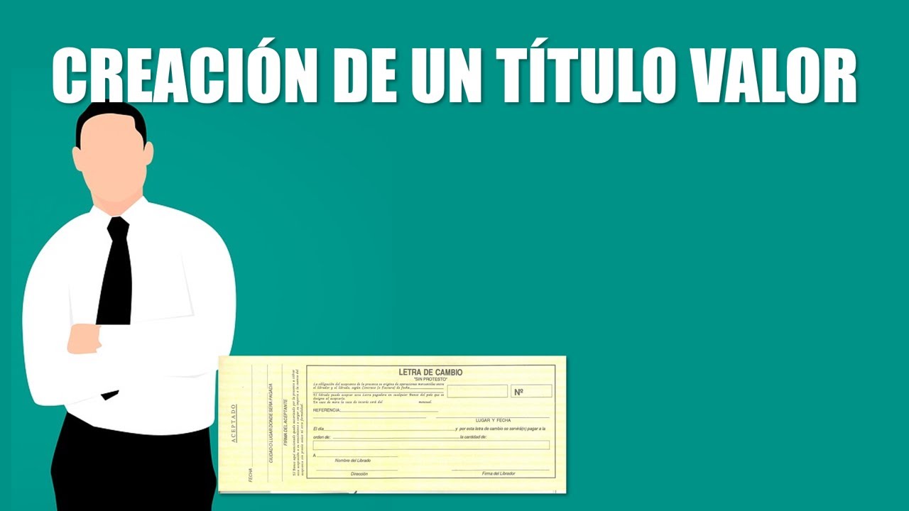 Creación de los titulos valores - YouTube