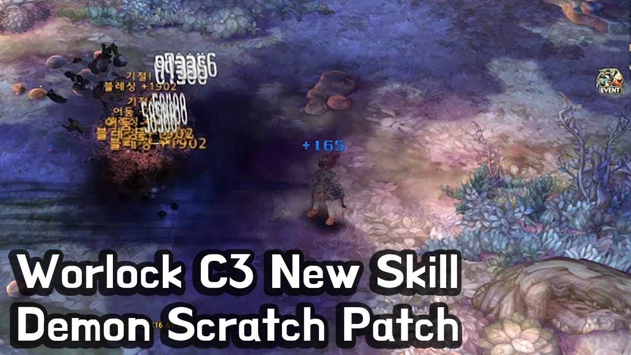 [TOS] Worlock C3 New Skill (Demon Scratch Patch) - YouTube