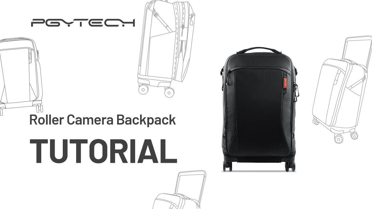 PGYTECH Roller Camera Backpack | Official Tutorial - YouTube