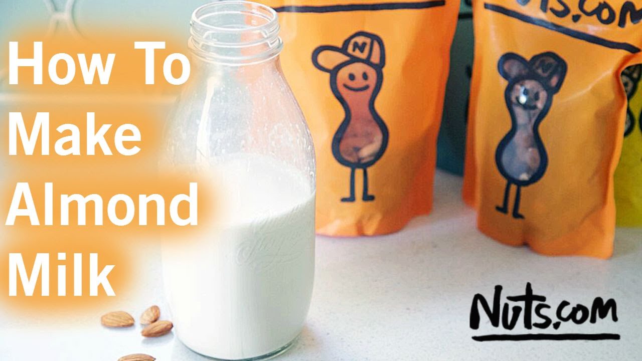 DIY: How to Make Almond Milk at Home| Nuts.com - YouTube